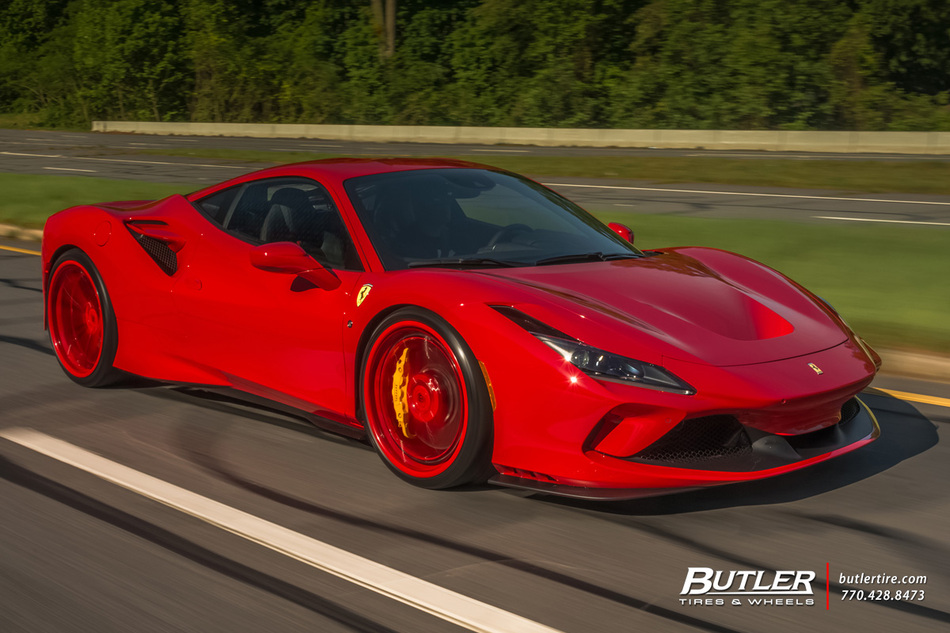 Ferrari F8 Tributo on Custom 21in AG Luxury Wheels is All Gucci - Mane ...