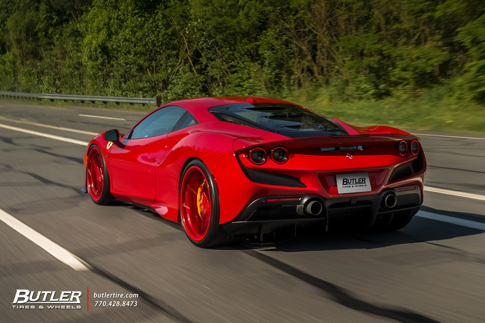 Ferrari F8 Tributo on Custom 21in AG Luxury Wheels is All Gucci - Mane ...