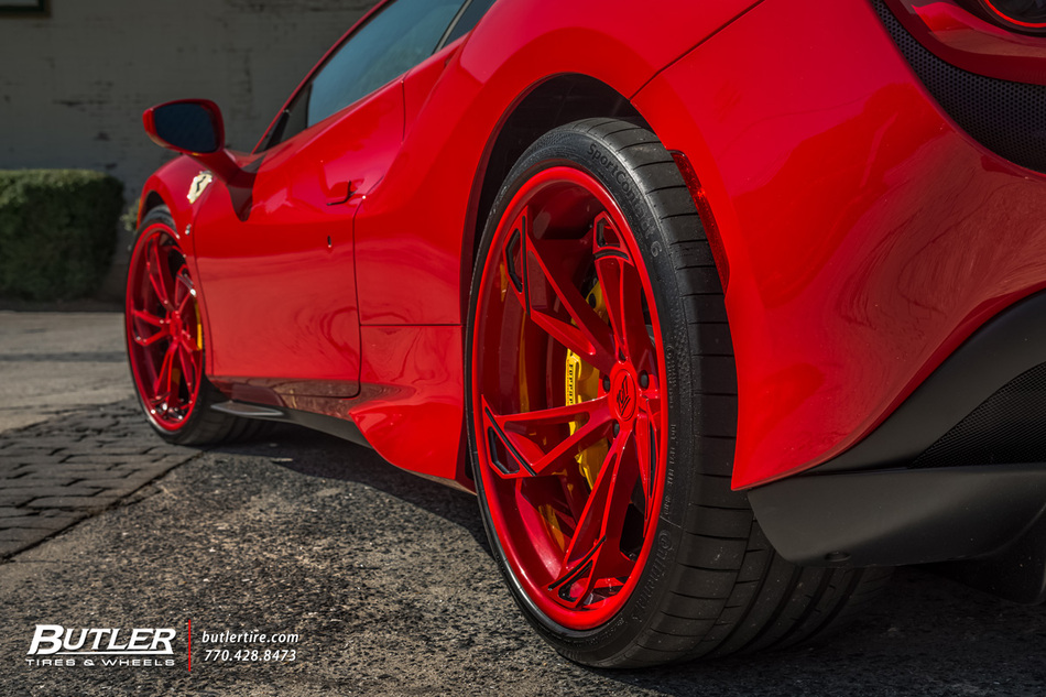 Ferrari F8 Tributo on Custom 21in AG Luxury Wheels is All Gucci - Mane ...