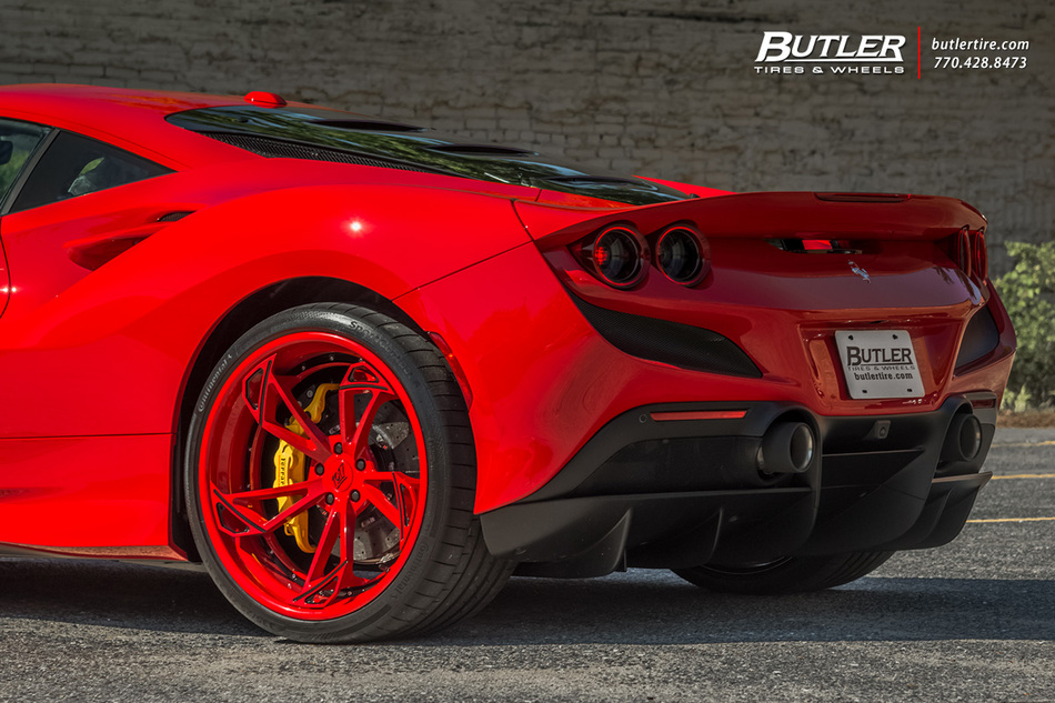 Ferrari F8 Tributo on Custom 21in AG Luxury Wheels is All Gucci - Mane ...