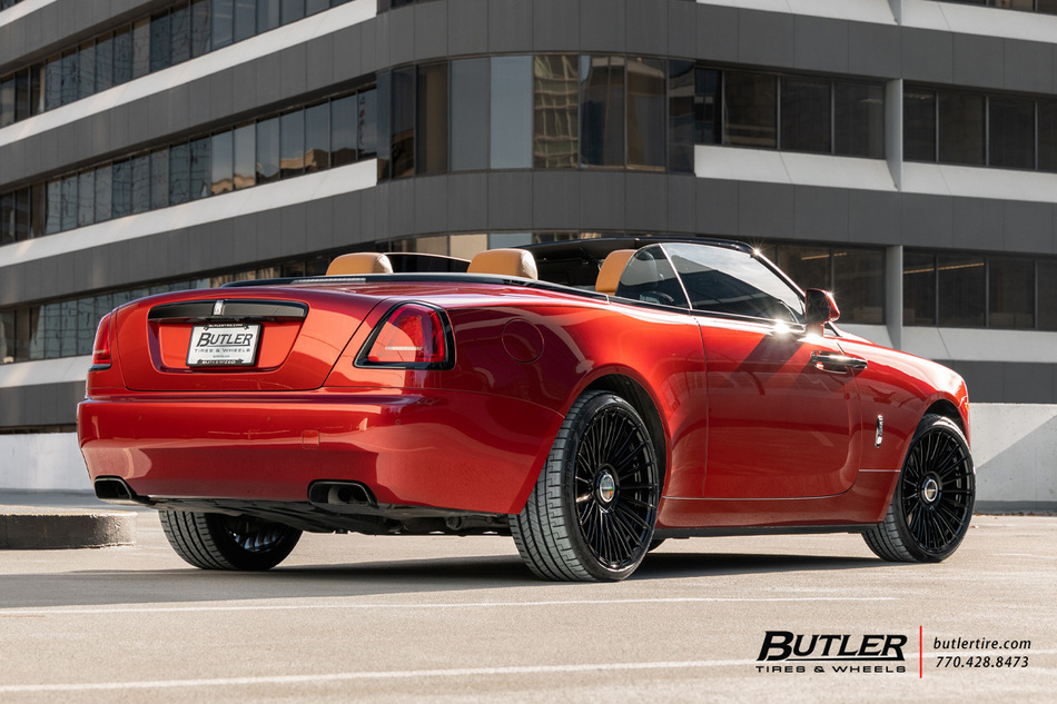 Rolls Royce Dawn on Vossen HF8 Wheels - The Ultimate in Luxury ...