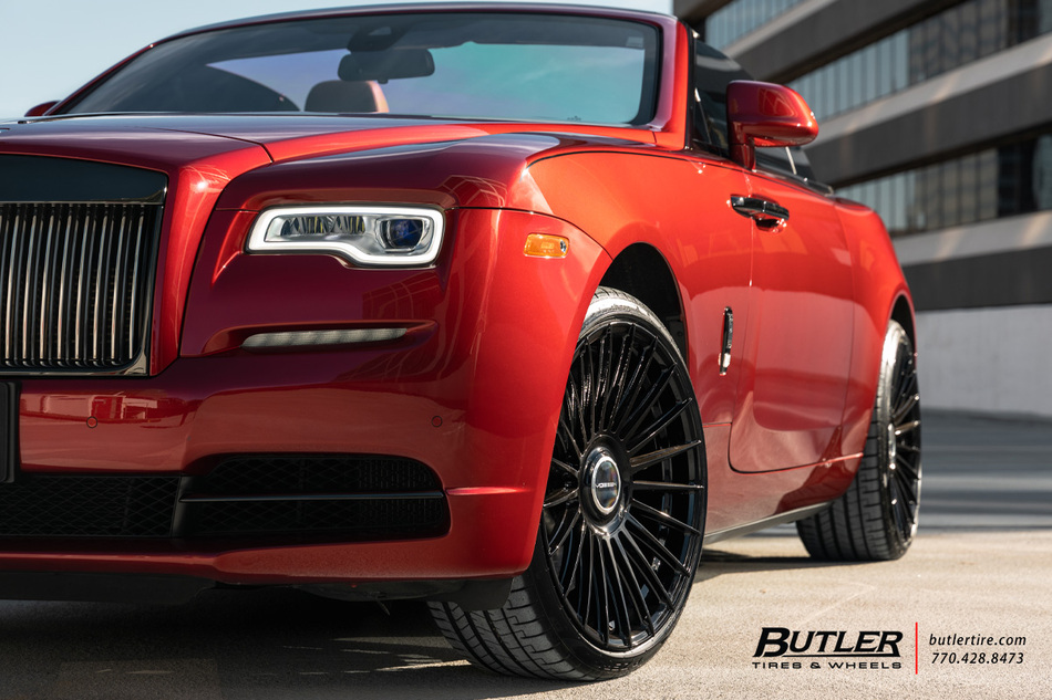 Rolls Royce Dawn on Vossen HF8 Wheels - The Ultimate in Luxury ...