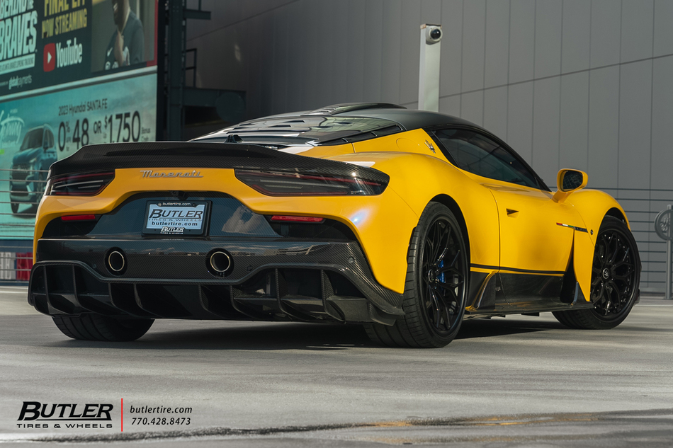 Custom 7Design Maserati MC20 on AG Luxury AGL61 Wheels - Precision and ...