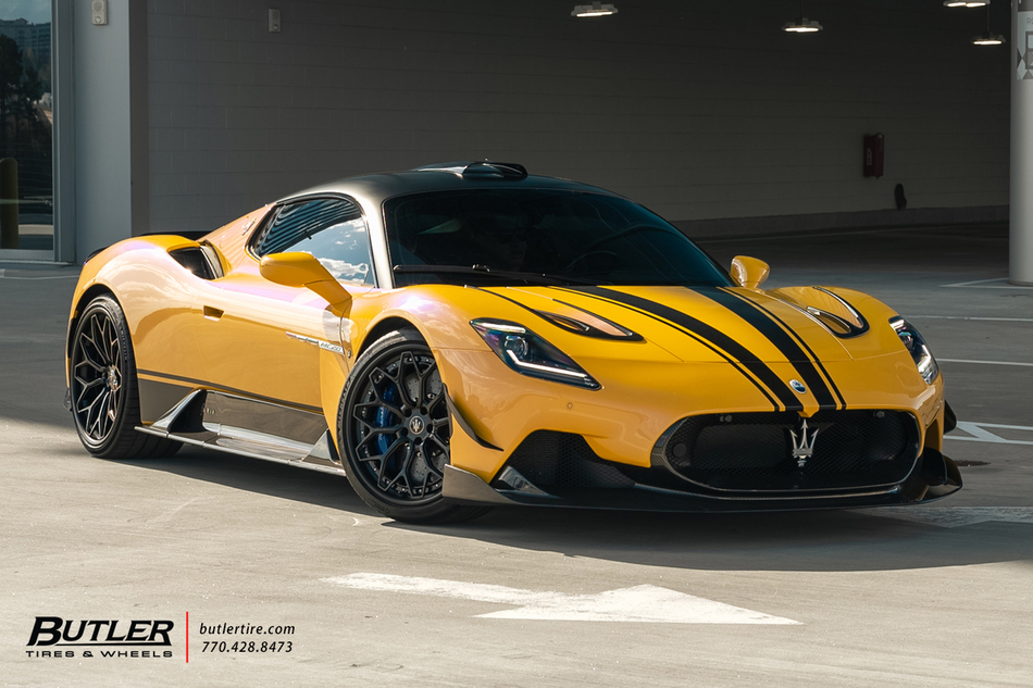 Custom 7Design Maserati MC20 on AG Luxury AGL61 Wheels - Precision and ...