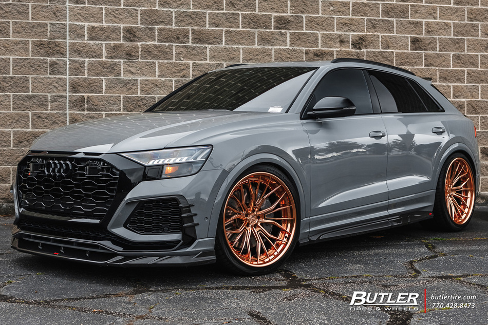 Urban Auto Audi RSQ8 Reimagined - Rose Gold Elegance Meets Carbon Power ...