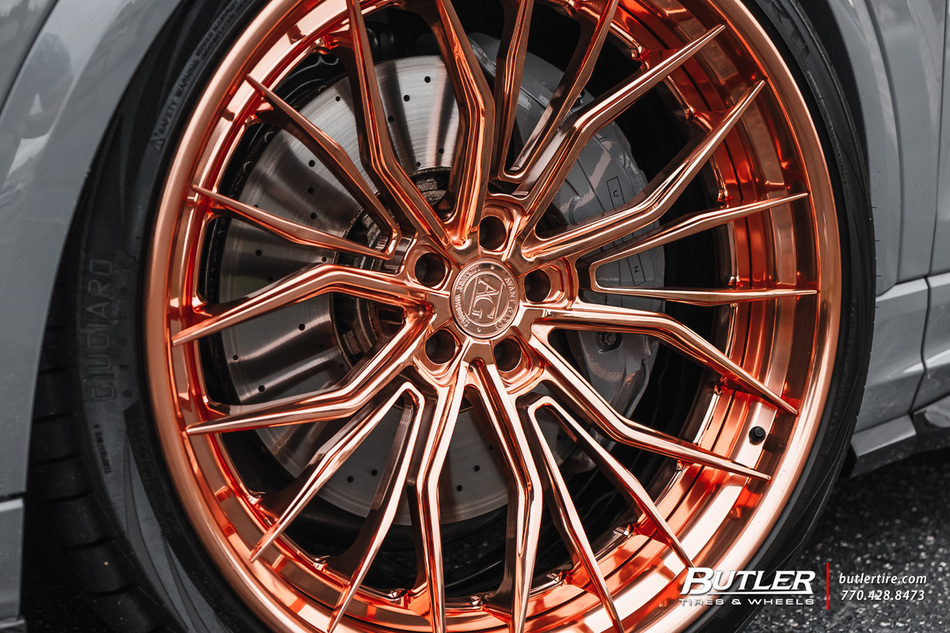 Urban Auto Audi RSQ8 Reimagined - Rose Gold Elegance Meets Carbon Power ...