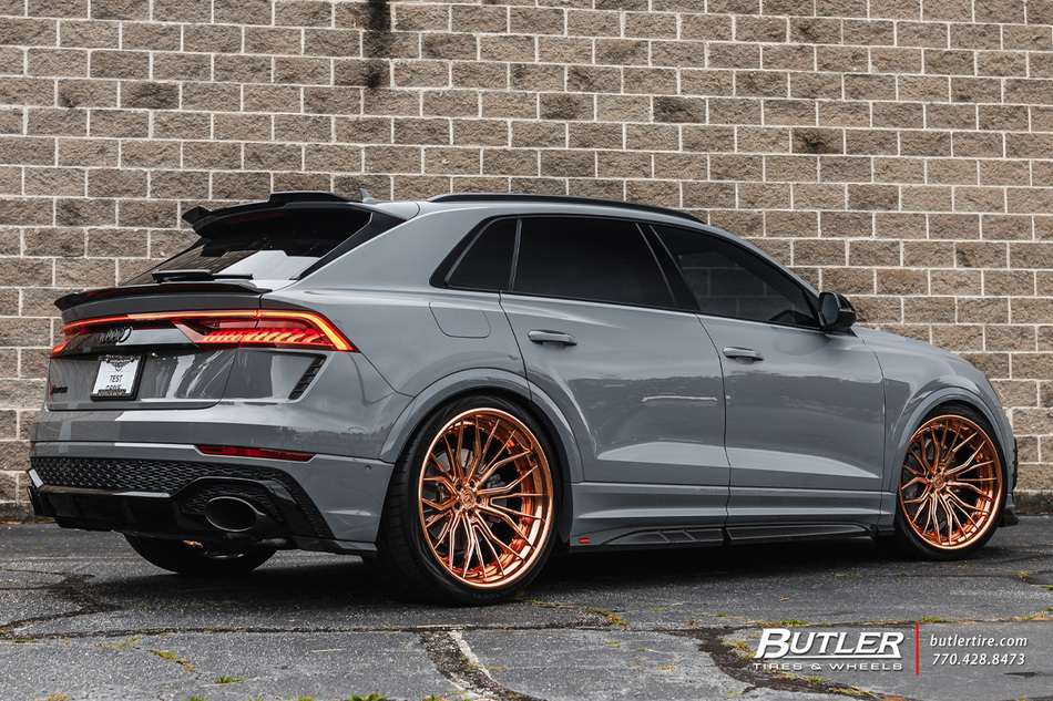 Urban Auto Audi RSQ8 Reimagined - Rose Gold Elegance Meets Carbon Power ...