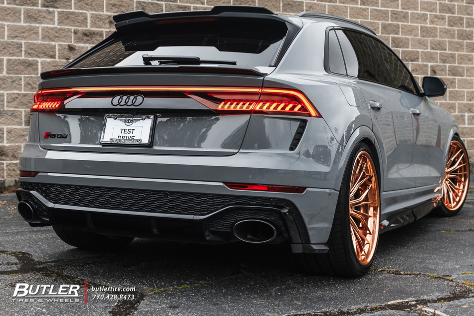 Urban Auto Audi RSQ8 Reimagined - Rose Gold Elegance Meets Carbon Power ...